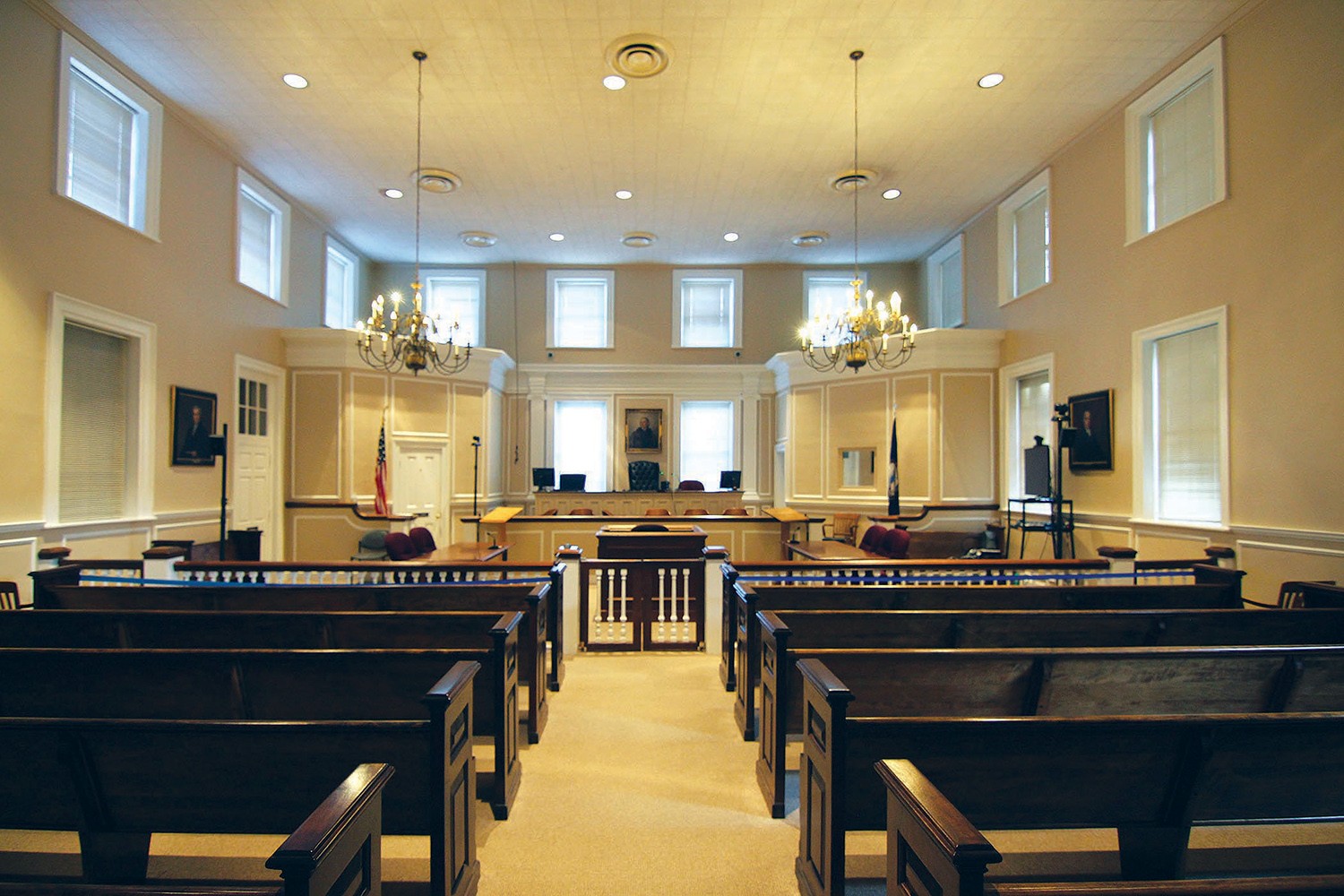 Taking Center Stage: The Virginia Revival Model Courtroom